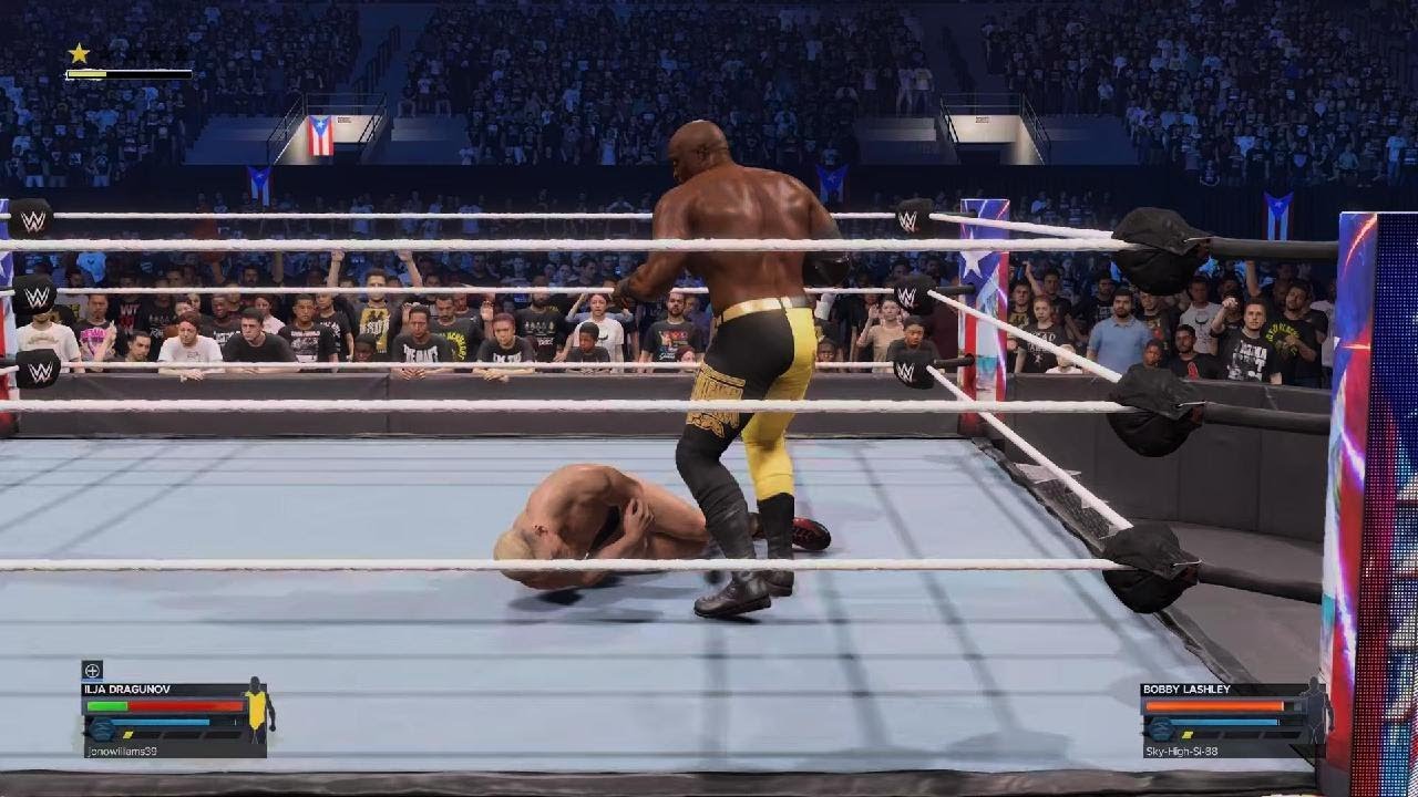 UCWL Baclash Ilja Dragunov vs Bobby Lashley- North American ...
