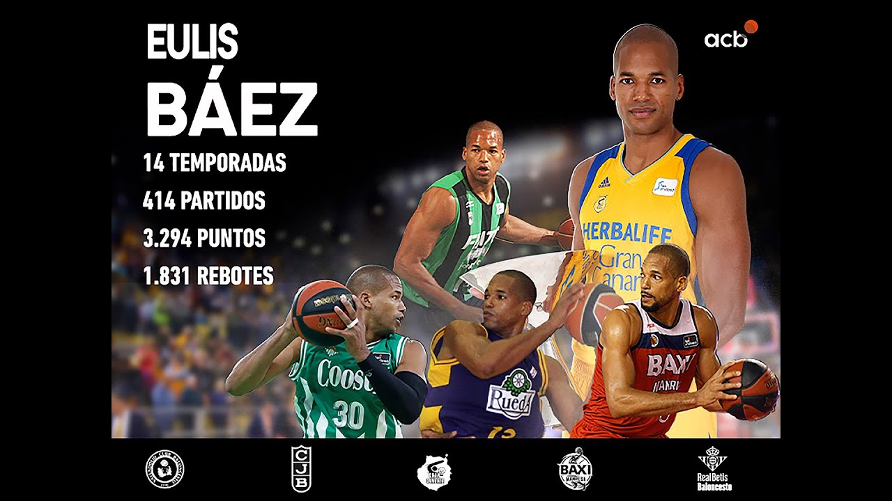 La acb reconoce la trayectoria de EULIS BÁEZ | Copa del Rey Málaga 2024 - YouTube
