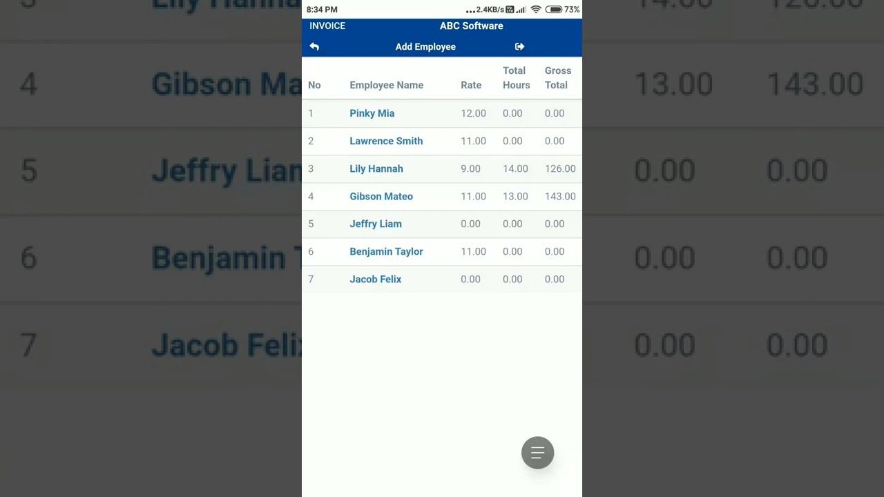 Using Payrite phone app to record employee working hours - YouTube