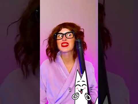 NEW EASY HAIRSTYLE FOR LAZY ONES | Pet reacts #shorts