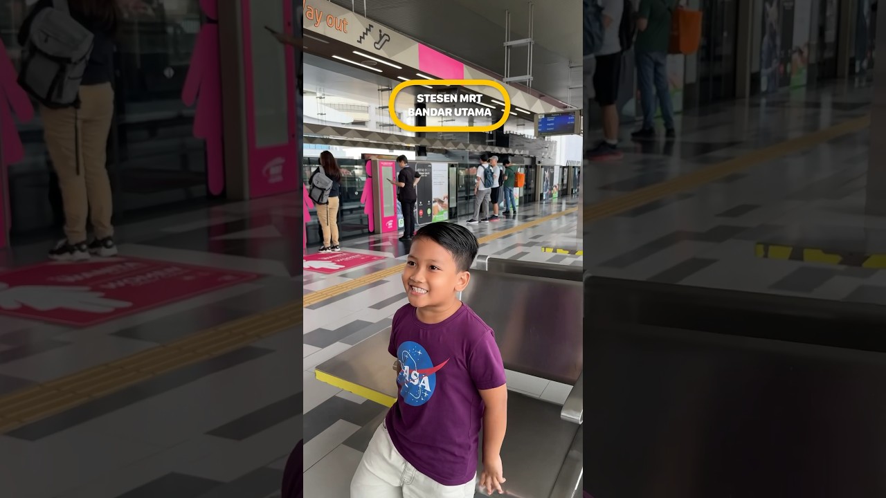 Jom naik MRT ke TRX | Park & Ride RM4 di Stesen MRT Bandar Utama #trx # ...