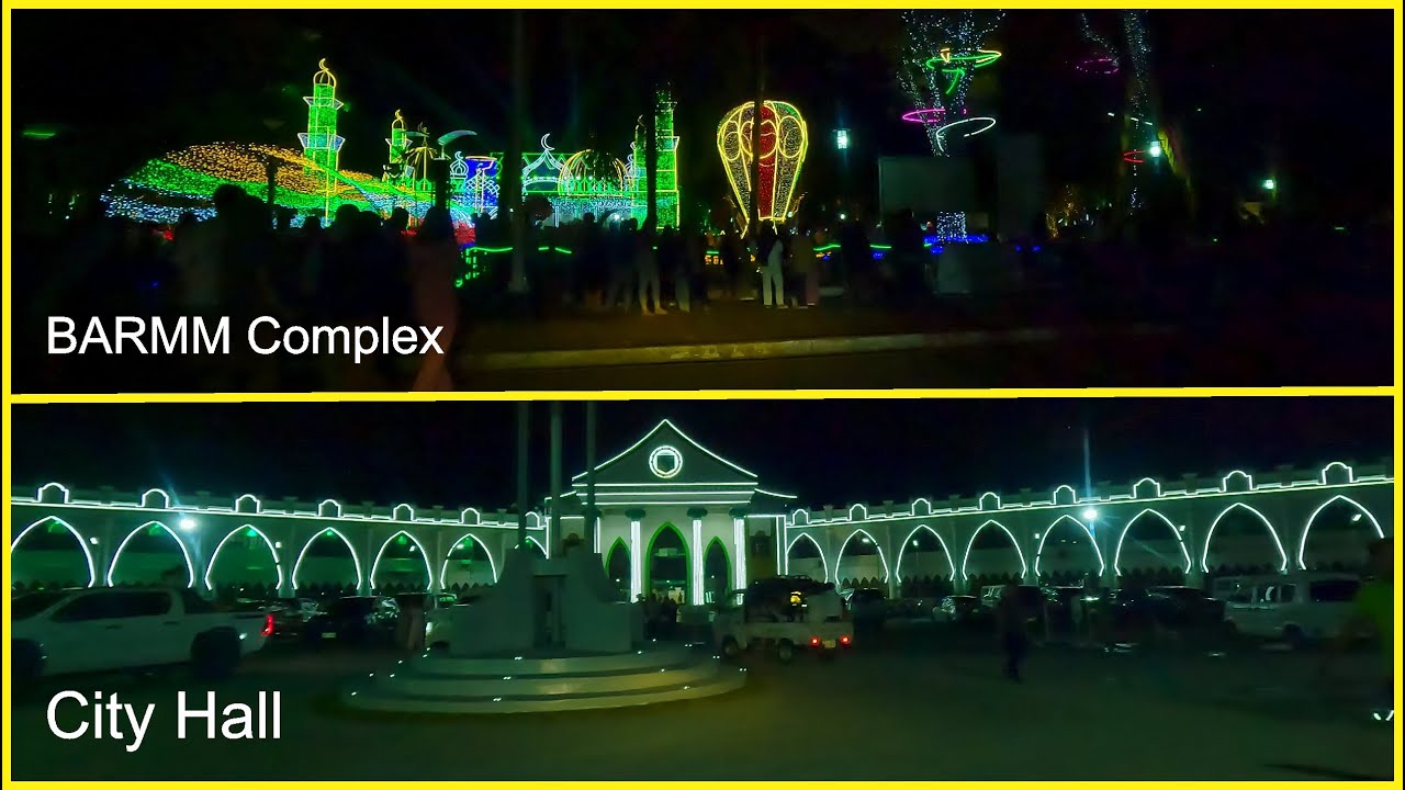 A Quick Night Drive Around the BARMM Complex and City Hall - YouTube