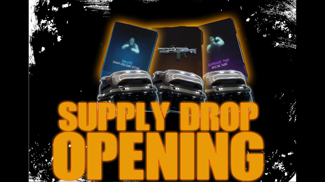 Bo3 PS4 Call Of Duty BO3 Supply drop Opening - YouTube