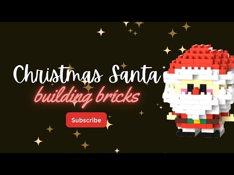 Cute Santa E3062 🎅 Nano Blocks Assembly Guide
