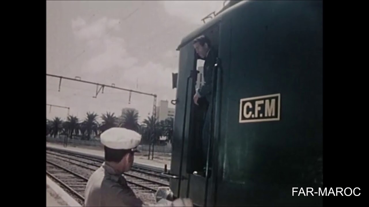 FAR-MAROC : ONCF - Trains 1969 - Chemin de fer Maroc - YouTube