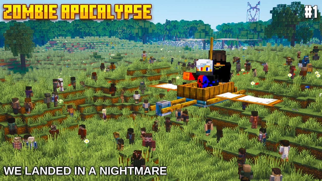 A Simple Mission Turned into a Nightmare | Minecraft Zombie Apocalypse ...