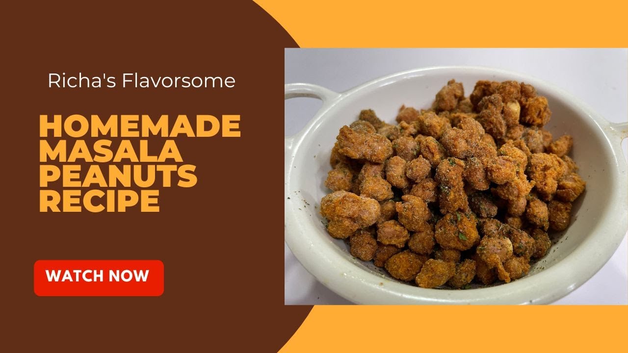 Crunchy Delight: How to Make Masala Peanuts Recipe at Home - Homemade ...