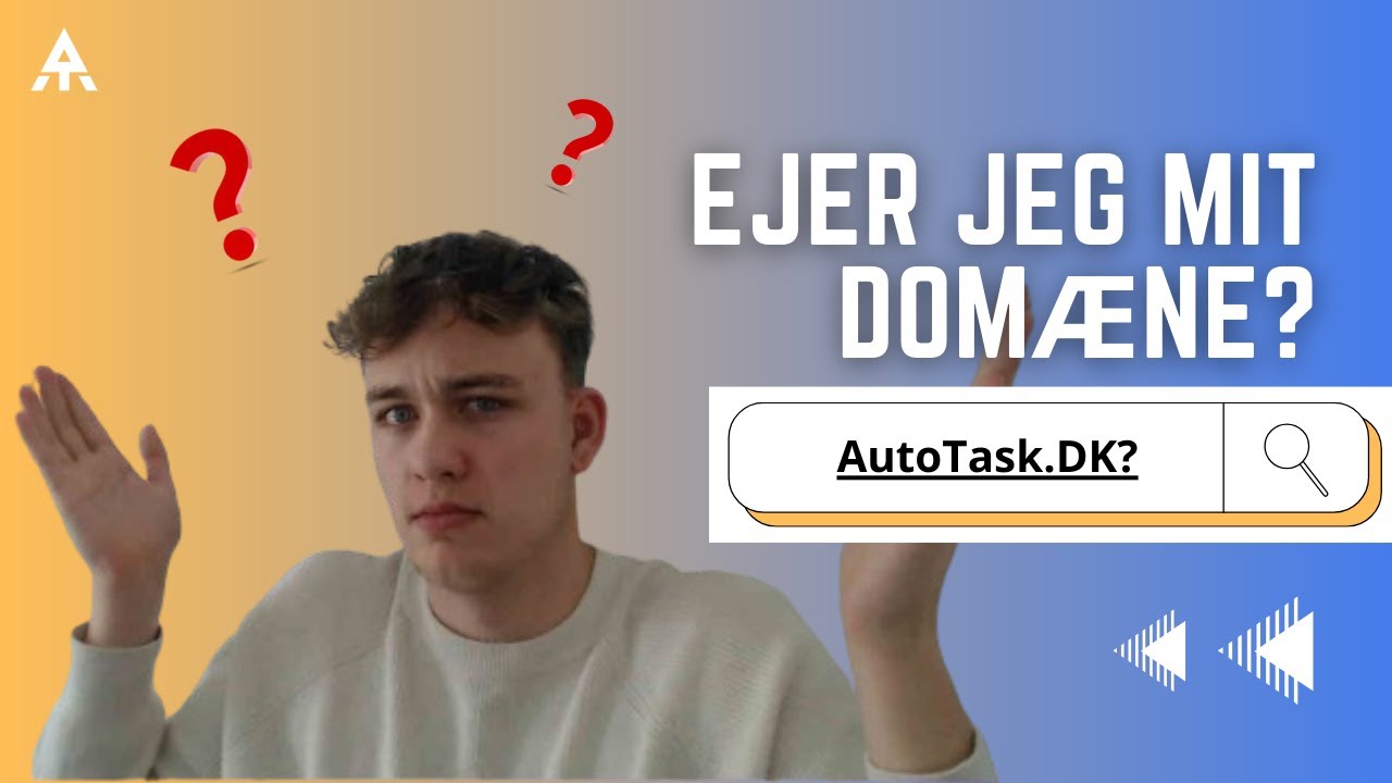 Ejer jeg mit domæne? - YouTube