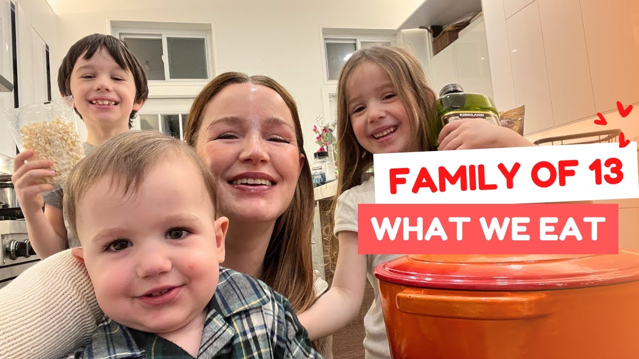 What we eat in a week 🍌🥒🌶️ Family of 13 in NYC ️ Dinners! - YouTube