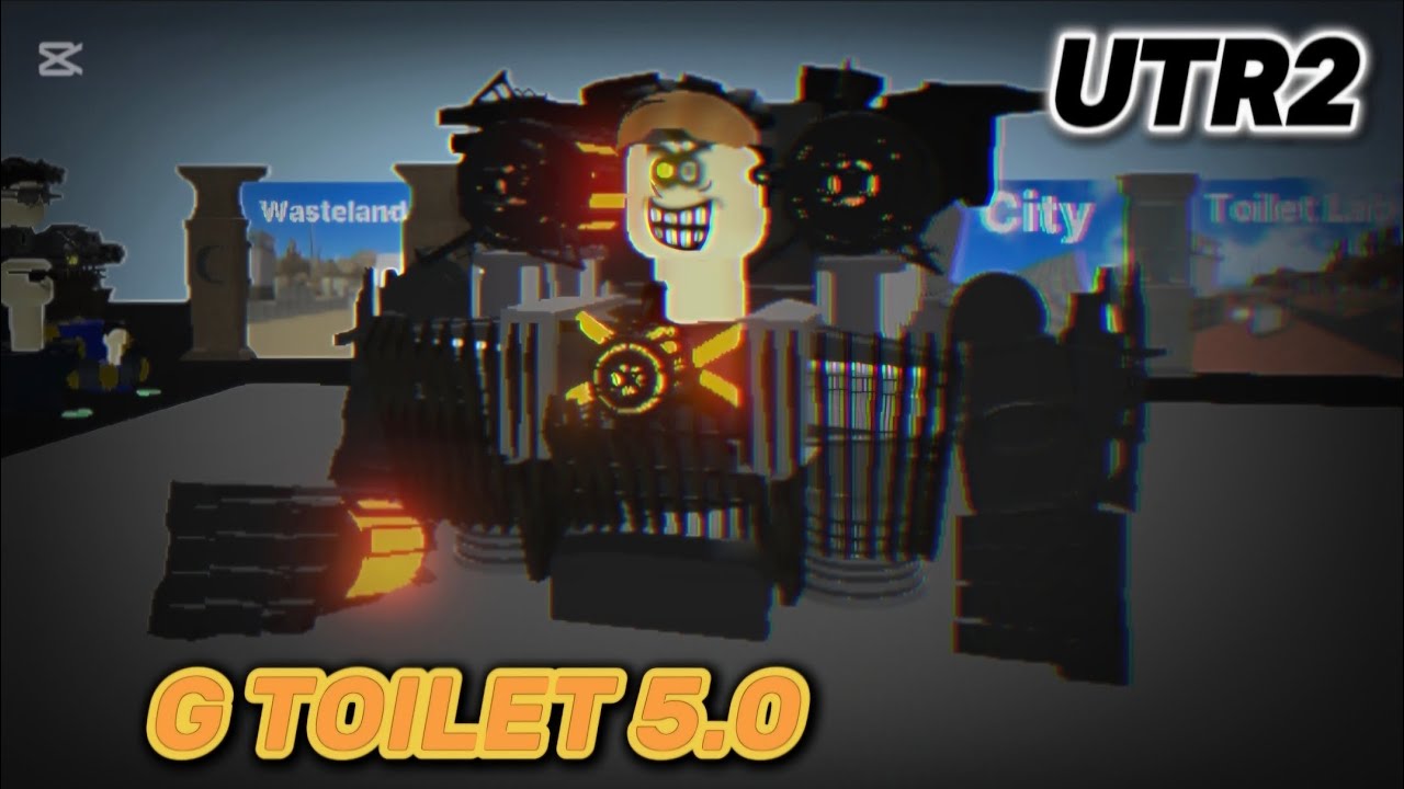 Showcasing G Toilet 5.0 in UTR2 #skibiditoliet #roblox # ...