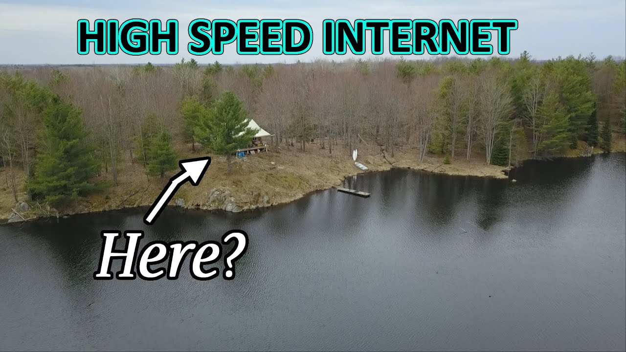 How I get Internet at my Off Grid Cabin in the Canadian Wilderness ...