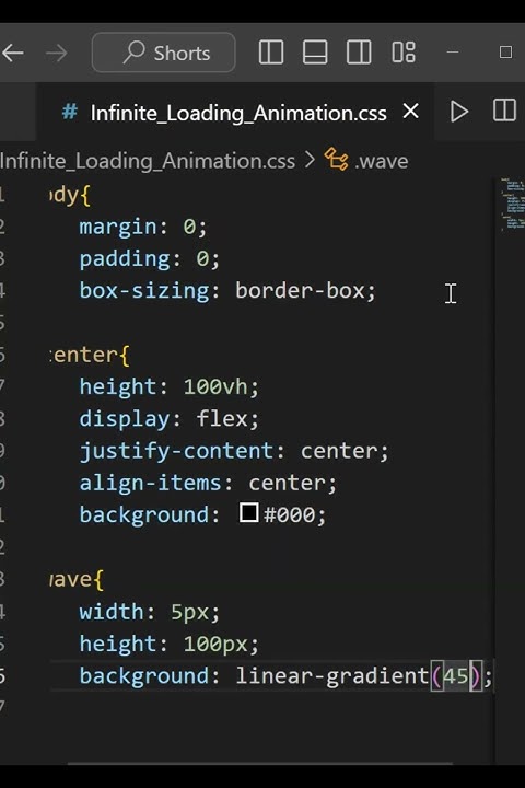 Infinite Loading Animation | HTML CSS - YouTube