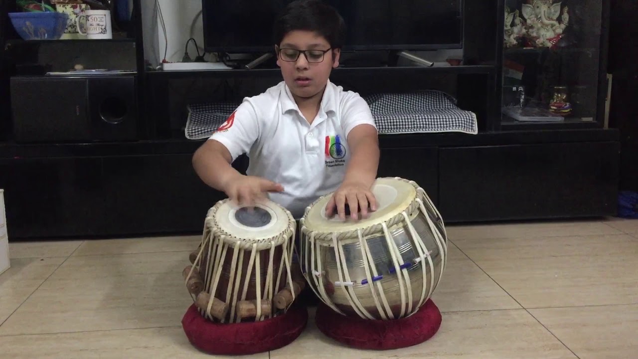 Aditya’s Tabla recital | 1st Video - YouTube