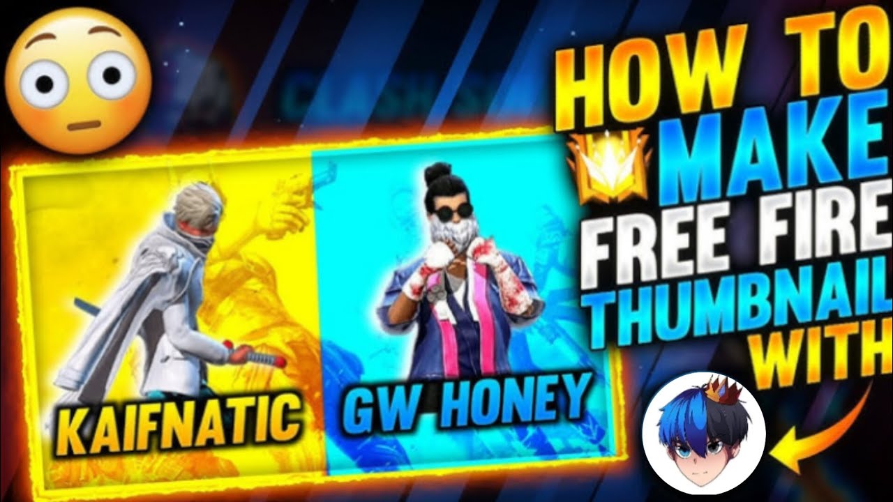 How to make Free Fire Thumbnail II Thumbnail Edit k liya comment kero 😄 ...