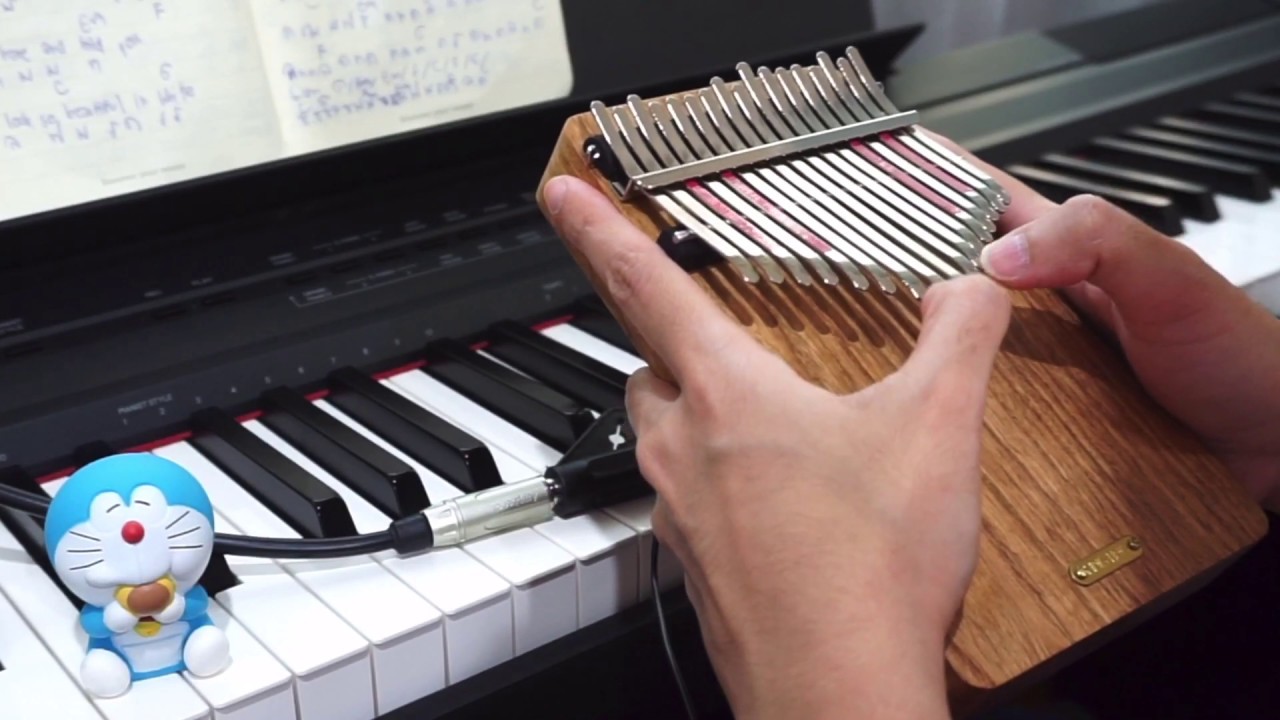 Beautiful in white - Kalimba cover - YouTube