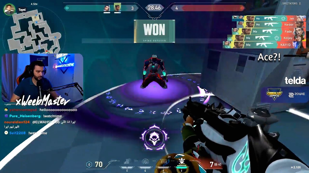 #39 Valorant Highlights (Egyptian Streamers) - YouTube