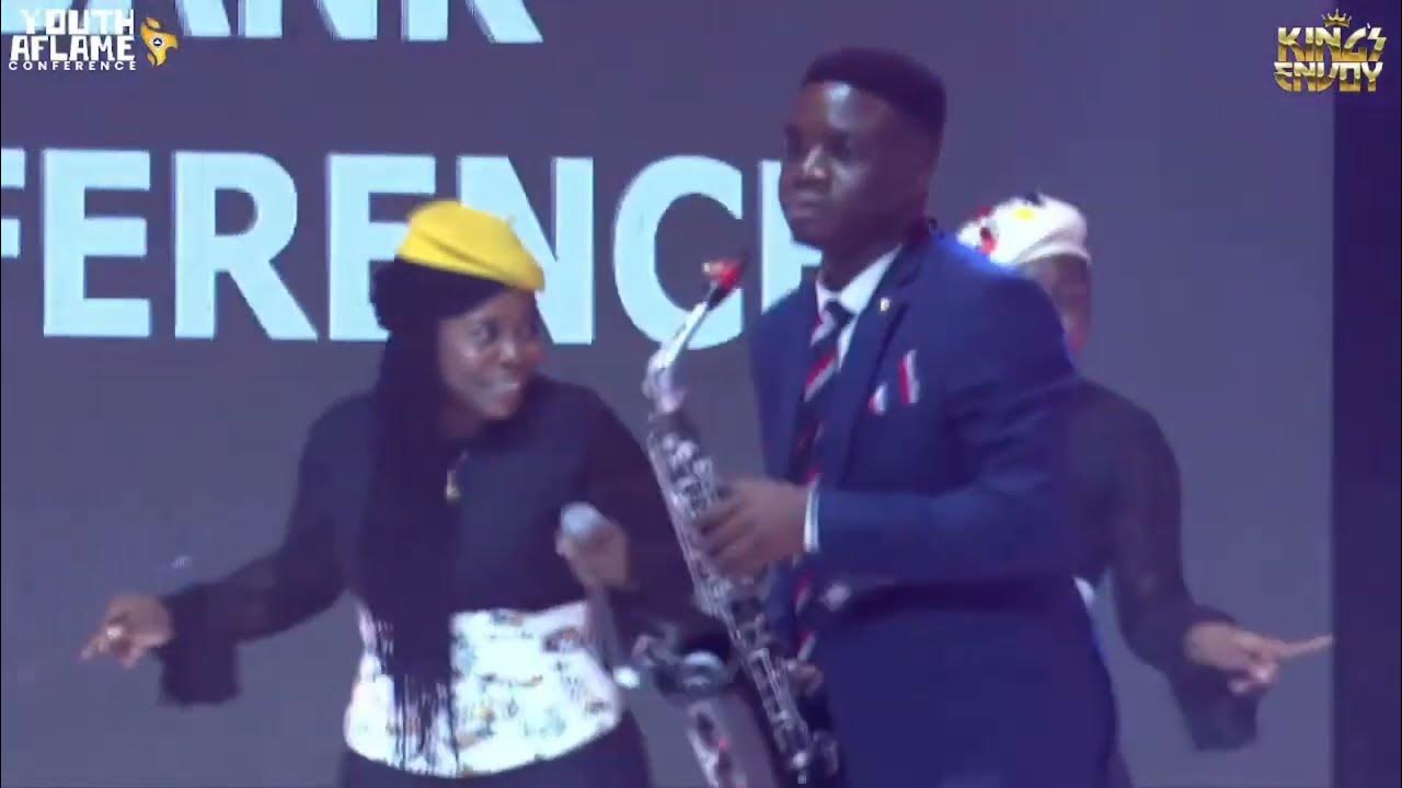 Adebola Shammah Mind-blowing Minstration at YAC 2023 - YouTube