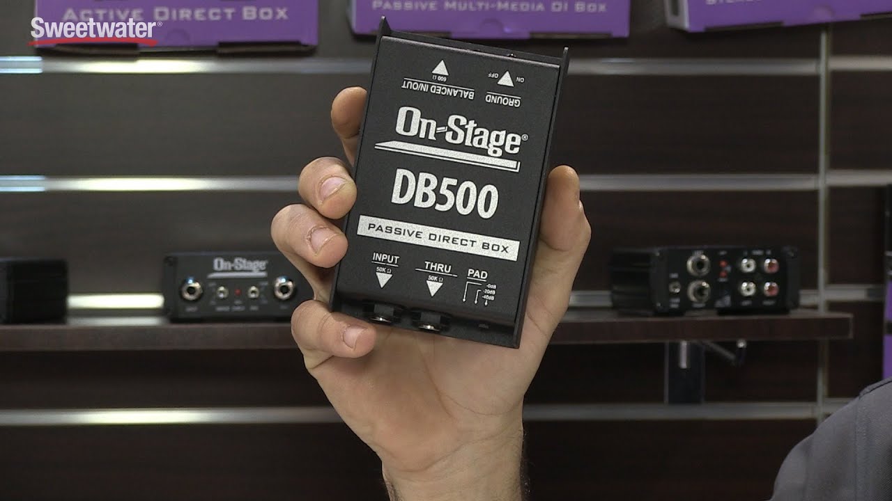 Winter NAMM 2016: On-Stage Stands Stage DI Boxes - YouTube