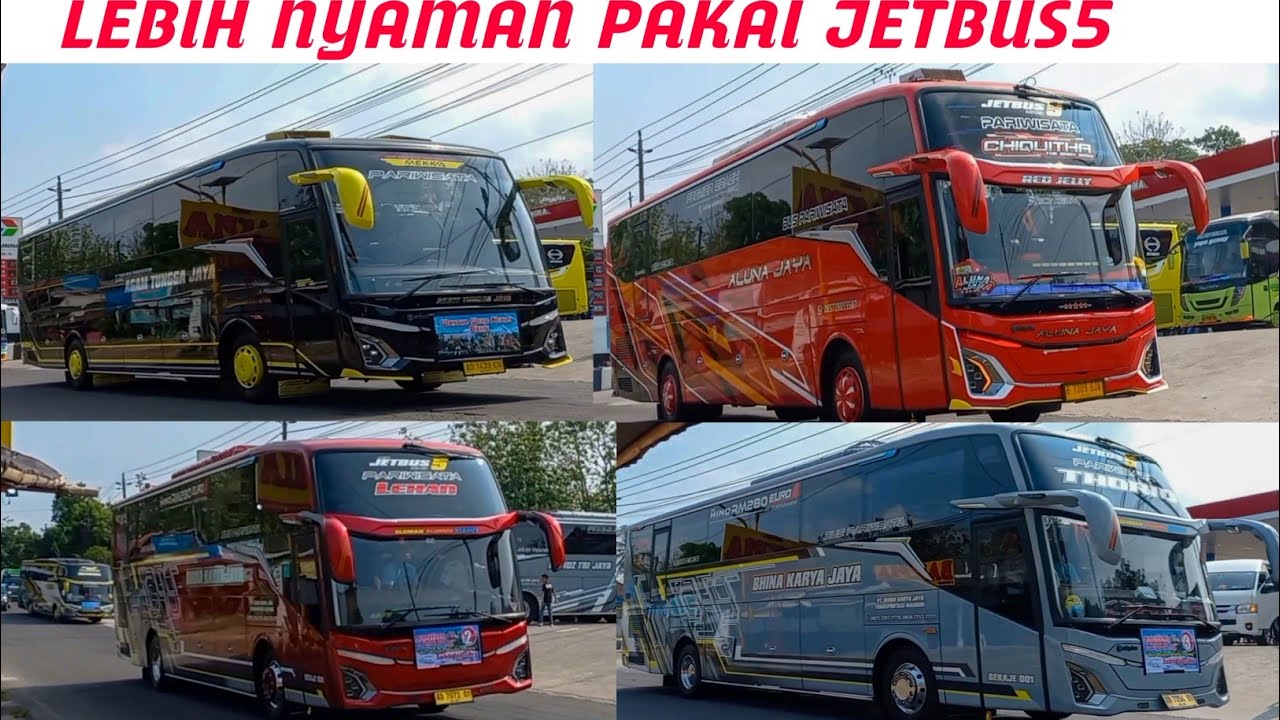 BUS PARIWISATA LEBIH MEMILIH MEMAKAI JETBUS5 - YouTube