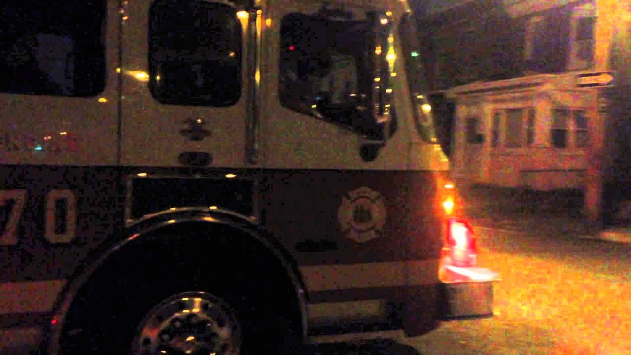 PFD Engine 70 Responding - YouTube