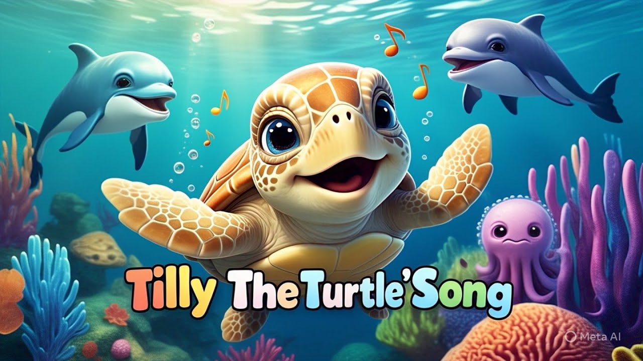 Tilly the Turtle’s Song 🐢 | Fun Ocean Sing-Along for Kids # ...