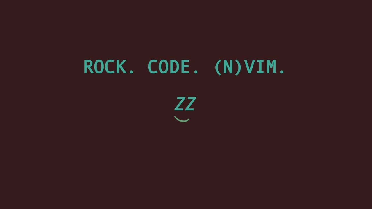 Live coding: Rock, Code, (N)VIM - YouTube