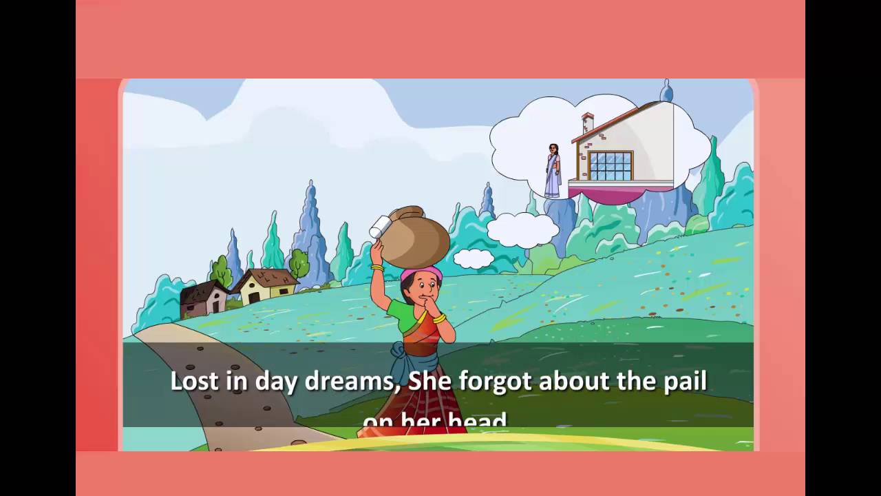 The Dreamy Milkmaid || English Story || - YouTube