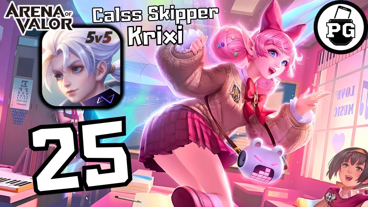 Class Skipper Krixi Skin Gameplay 9/3/5 💥 Arena of Valor - Gameplay Walkthrough |Part 25| - YouTube