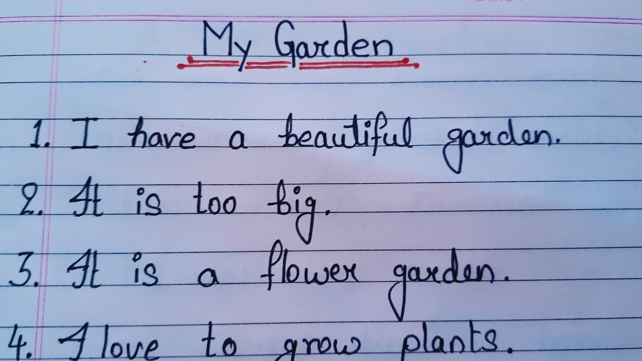 10 Lines Essay On My Garden In English My Garden Essay YouTube 10-lines-essay-on-my-garden-in-english-my-garden-essay-youtube