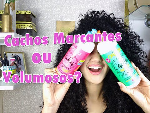 Cachos Marcantes ou Volumosos? l Resenha da linha Origem - por Jéssica ...