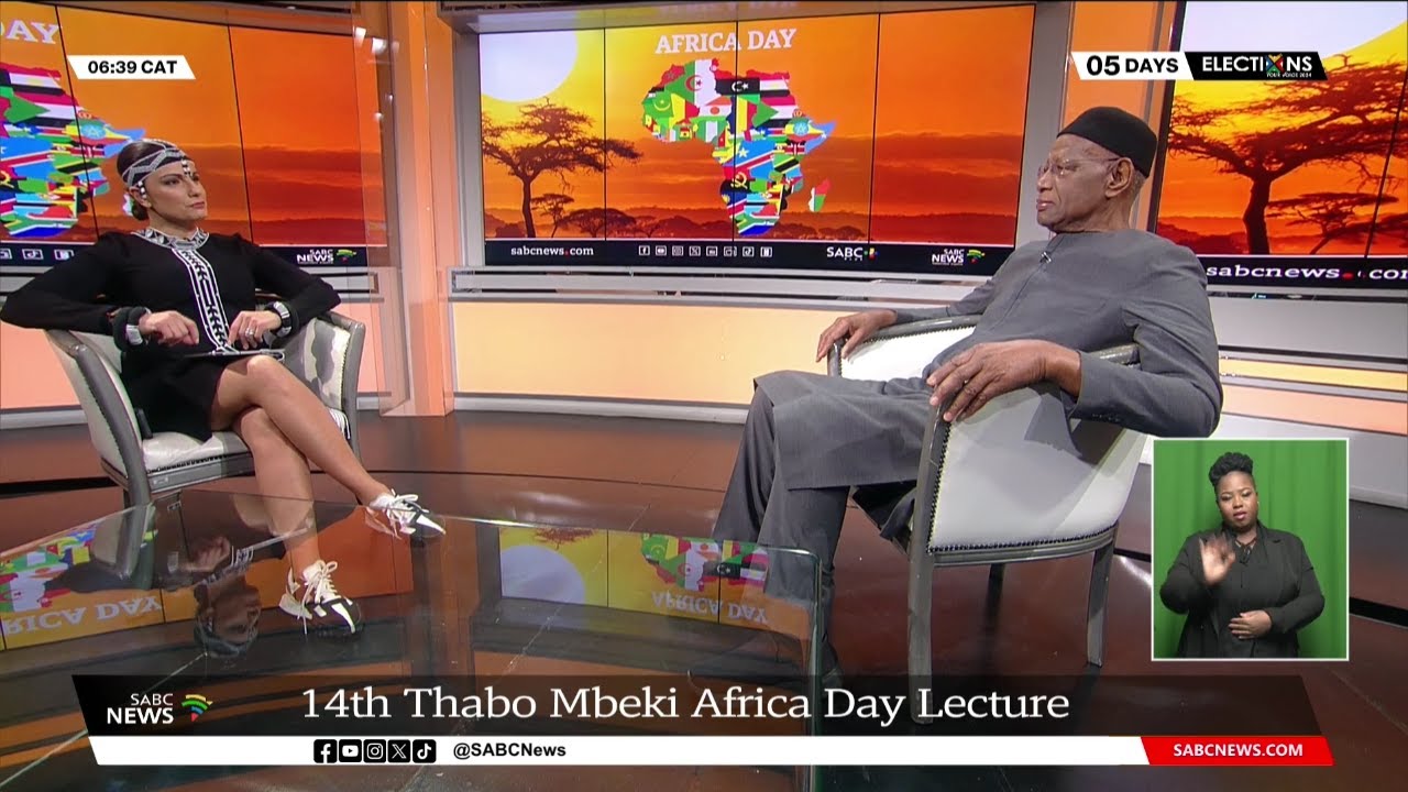14th Thabo Mbeki Africa Day Lecture | Economic development challenges ...