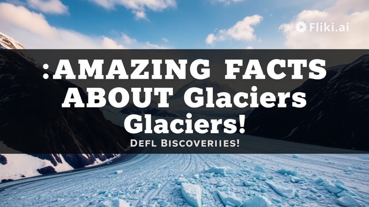 Exploring Glaciers: Key Facts and Stunning Visuals - YouTube