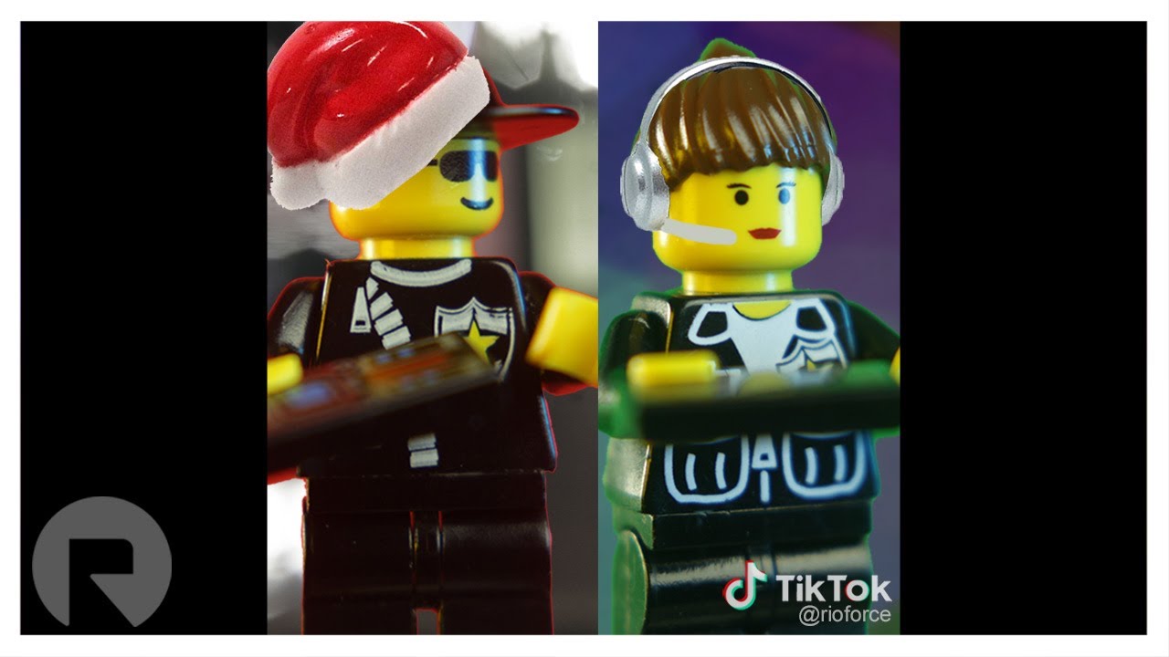 LEGO TikTok "I'm Already Tracer" Christmas Version (Brickfilm Music ...