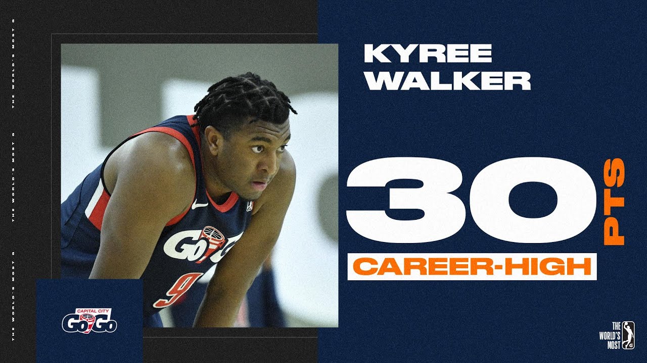 Kyree Walker Scores Career-High 30 PTS Against Motor City - YouTube