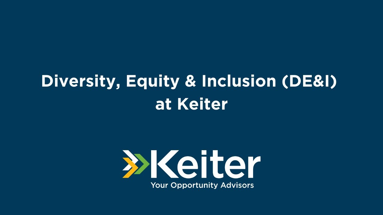 Diveristy, Equity and Inclusion at Keiter - YouTube