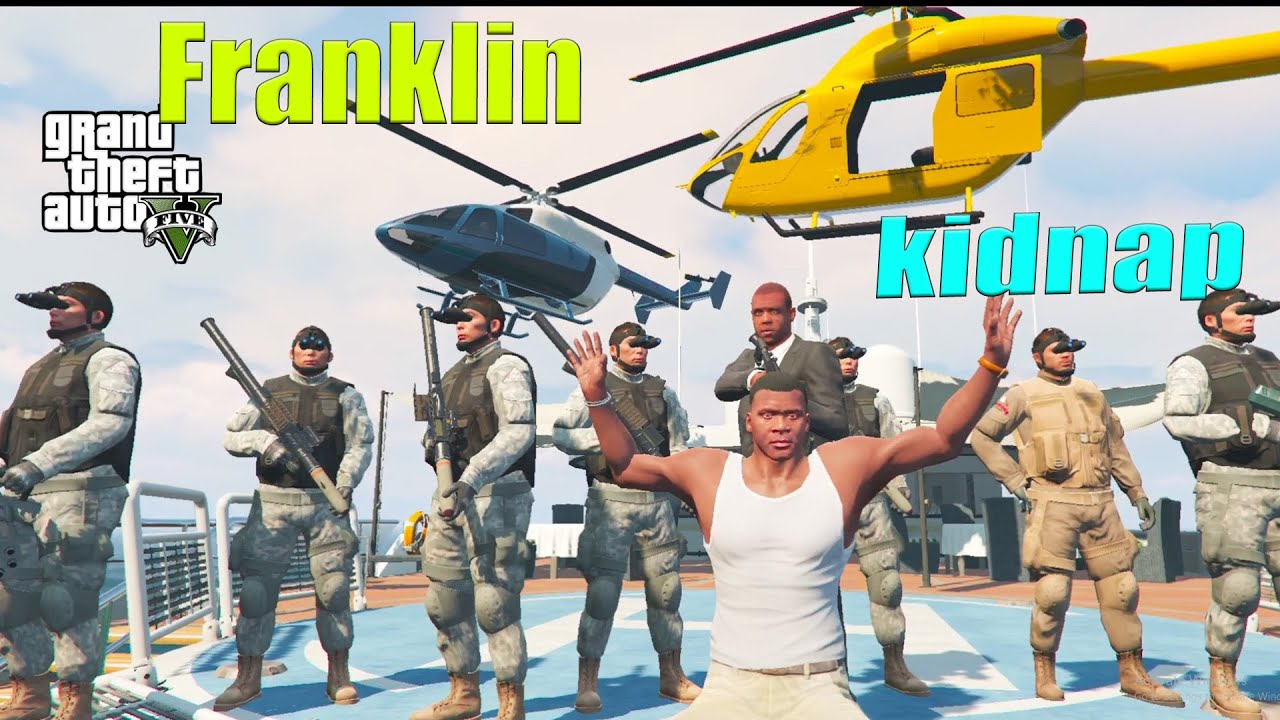 Franklin Kidnapped ho Gaya GTA 5 || @Gamingadmin - YouTube