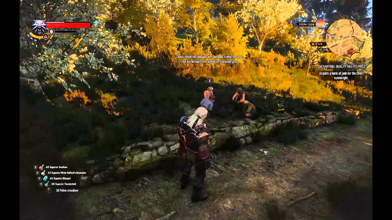 The Witcher 3: Hearts of Stone - Children Singing - YouTube