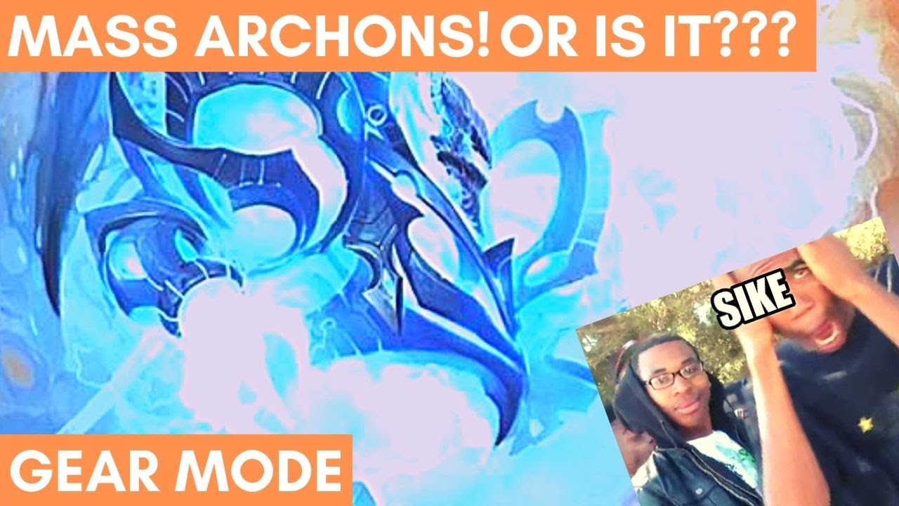 SO MANY ARCHONS - GEAR MODE [SC2 Direct Strike] - YouTube