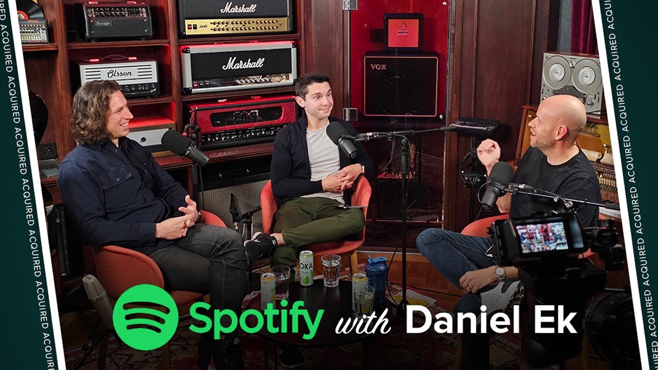 Spotify CEO Daniel Ek YouTube