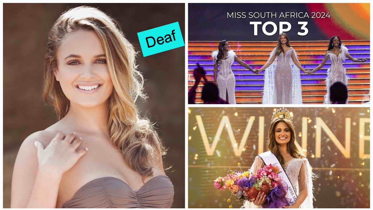 In a first, 28 year old deaf woman wins Miss South Africa amid ...