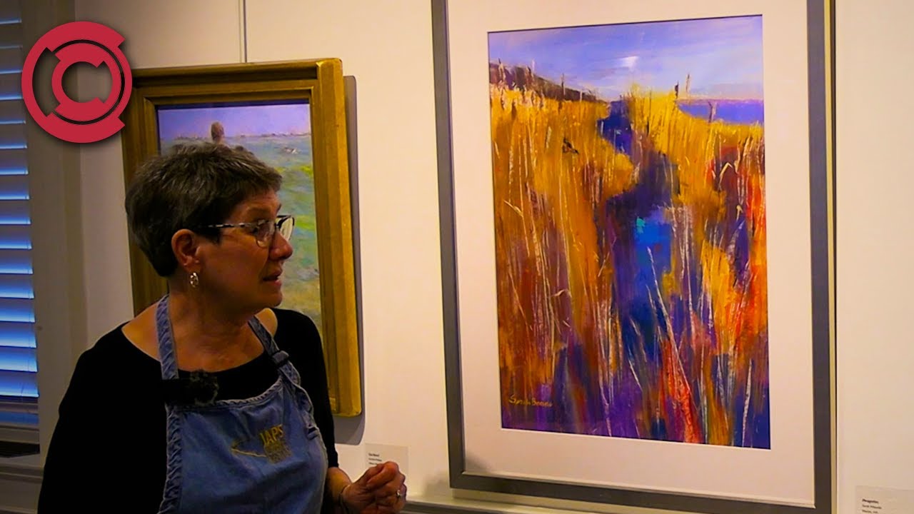 For Pastels Only: Cape Cod's Vibrant Art Exhibition - YouTube