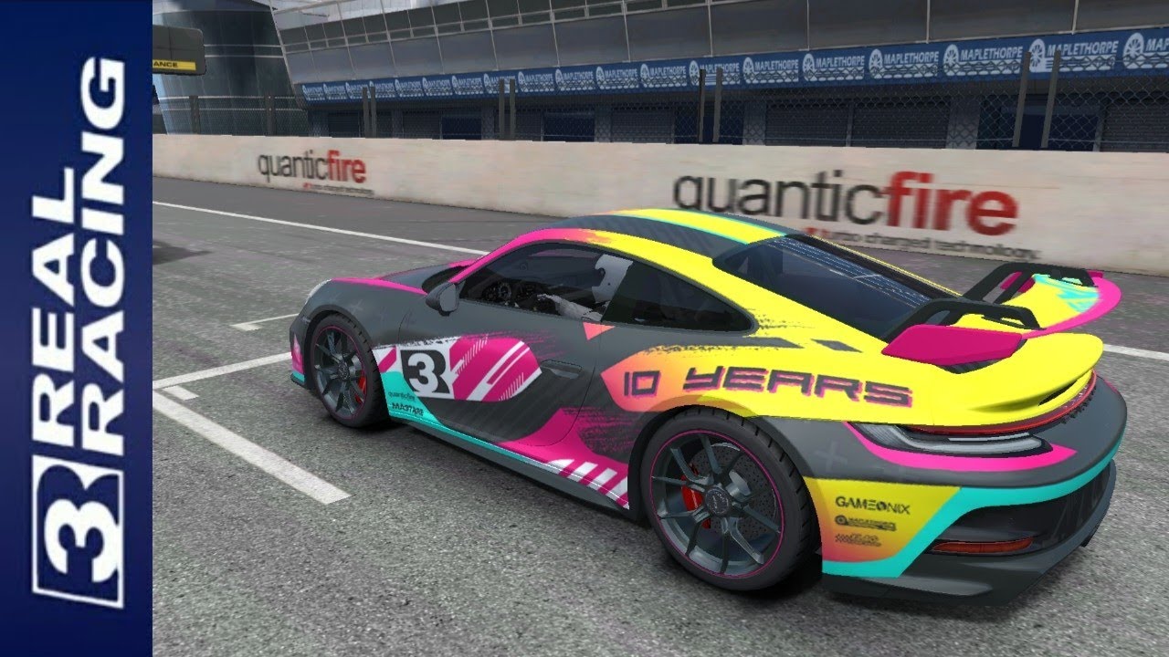 REAL RACING 3 - LIVERY ANNIVESARY RR3 PORSCHE 911 GT3 2021 - YouTube
