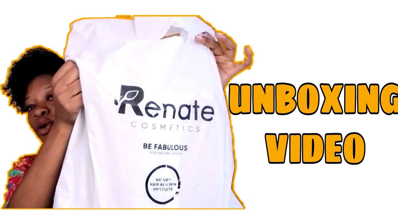 UNBOXING VIDEO|RENATE COSMETICS |NATURAL HAIR PRODUCTS - YouTube