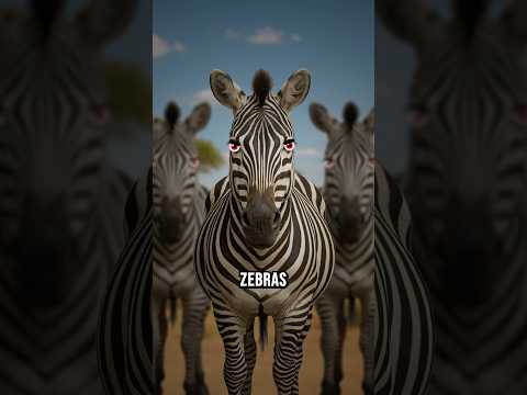 Why zebras are psycho! 🦓
