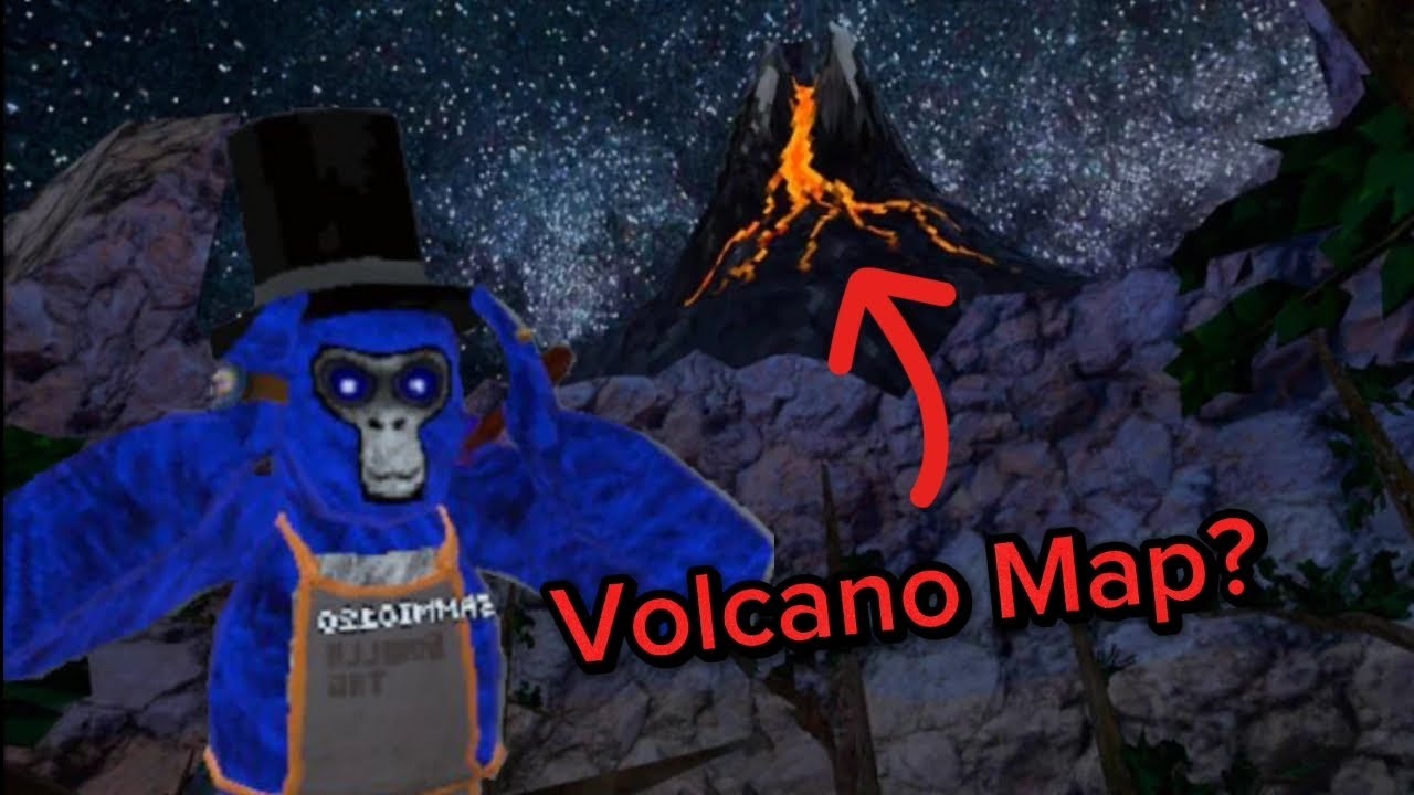 Gorilla tags volcano map #gorillatag #gtag #vr #wearevr - YouTube
