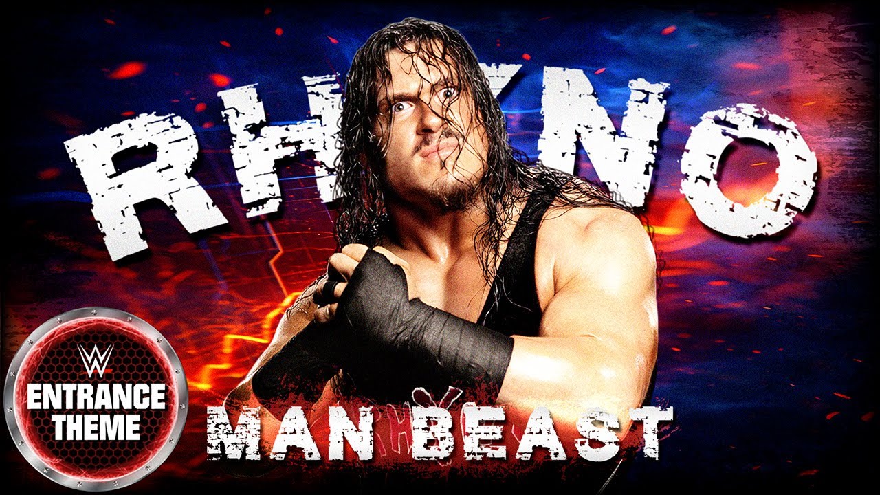 Rhyno 2001 v1 - "Man Beast" WWE Entrance Theme - YouTube