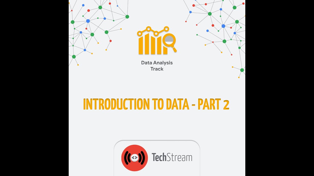 Techstream Data Analysis Track Introduction To Data Part 2 Youtube 7163