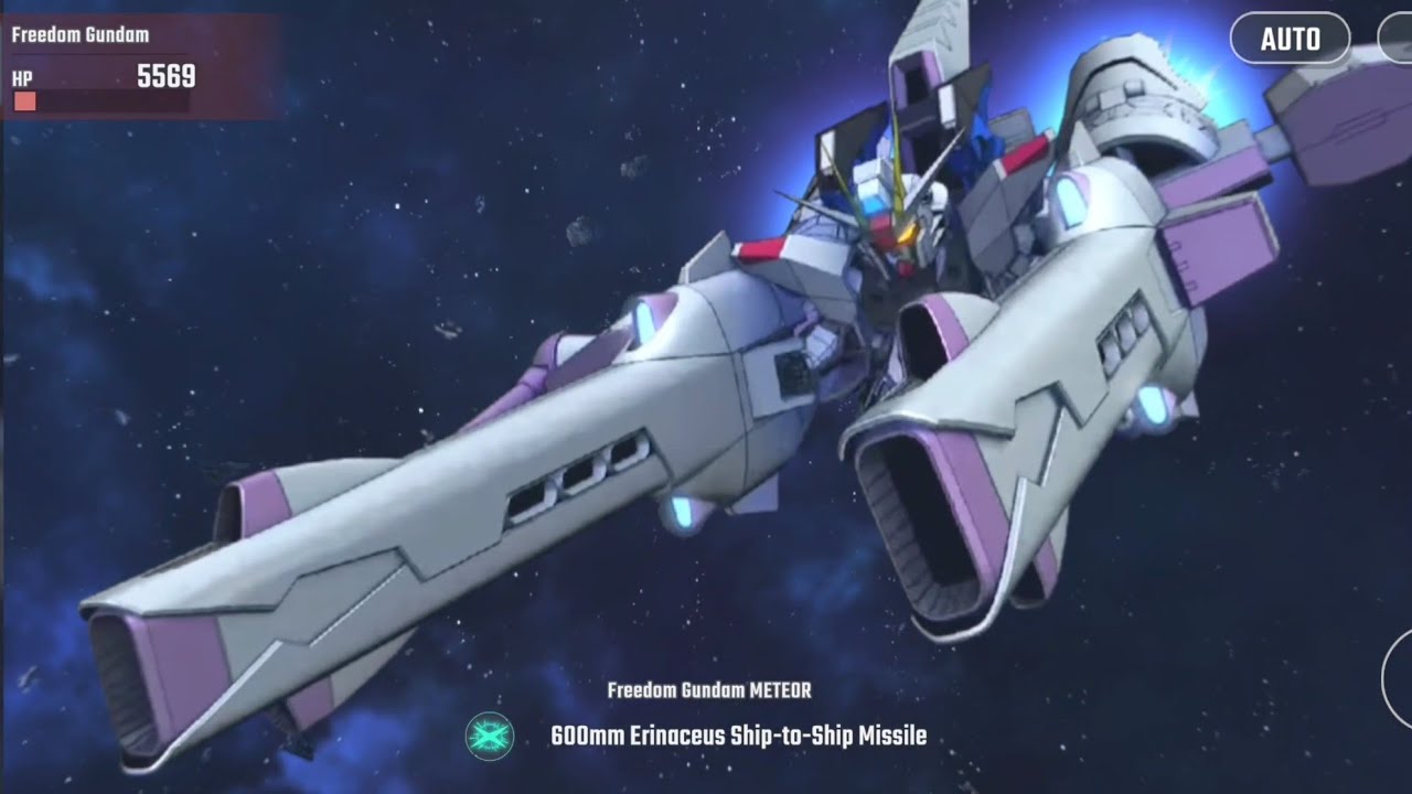 Freedom Gundam METEOR [SSR] [All Attack Animation] - SD Gundam G ...