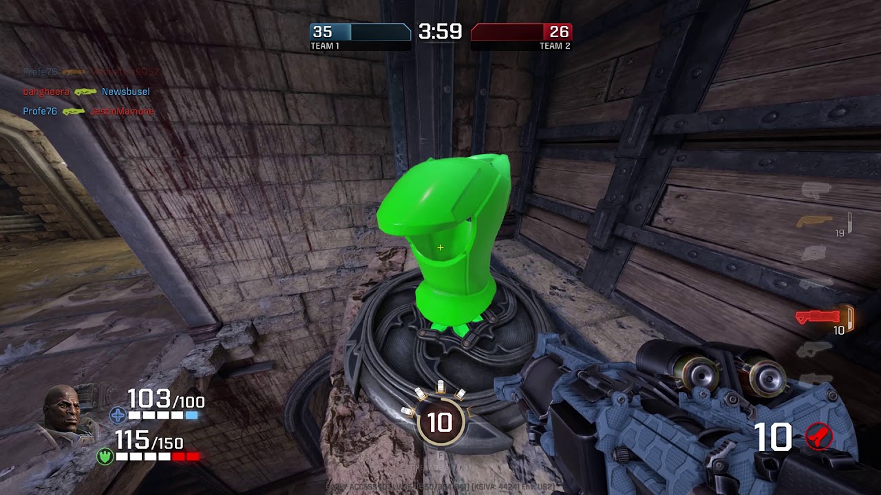 Quake Champions: Keel Gameplay - YouTube