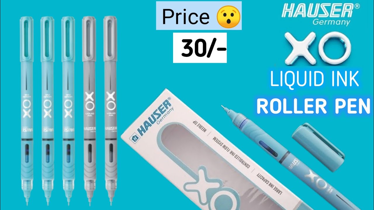 Half yearly Exam Gel Pen | New Hauser Xo Liquid Ink Roller Pen Only 30 ...